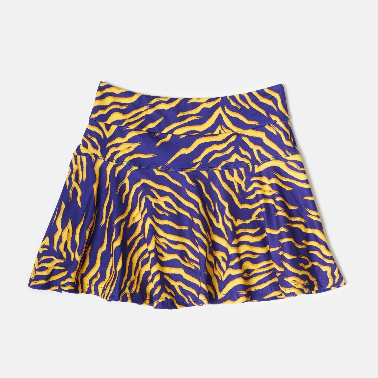LSU Tiger Stripe Courtney Skort | Bon Temps Boutique
